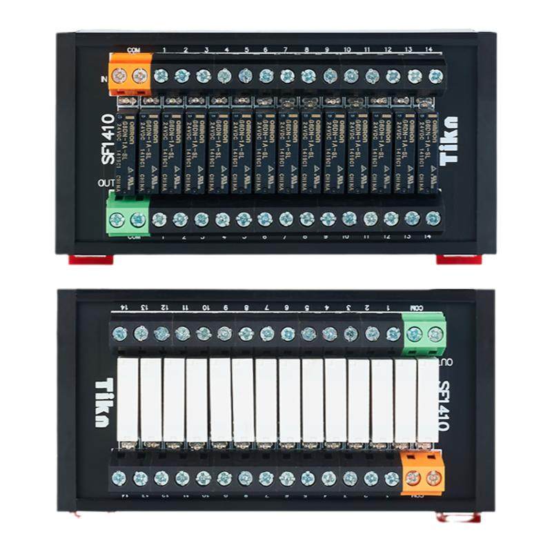 Omron Relay Module Control Board with 8-Way and 16-Way Integrated Design