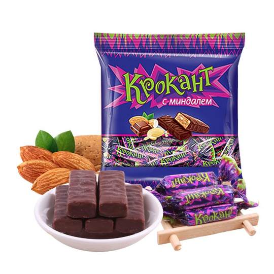 Kdv ขนมหนังสีม่วงรัสเซีย | ของขบเคี้ยวช็อคโกแลต 500g