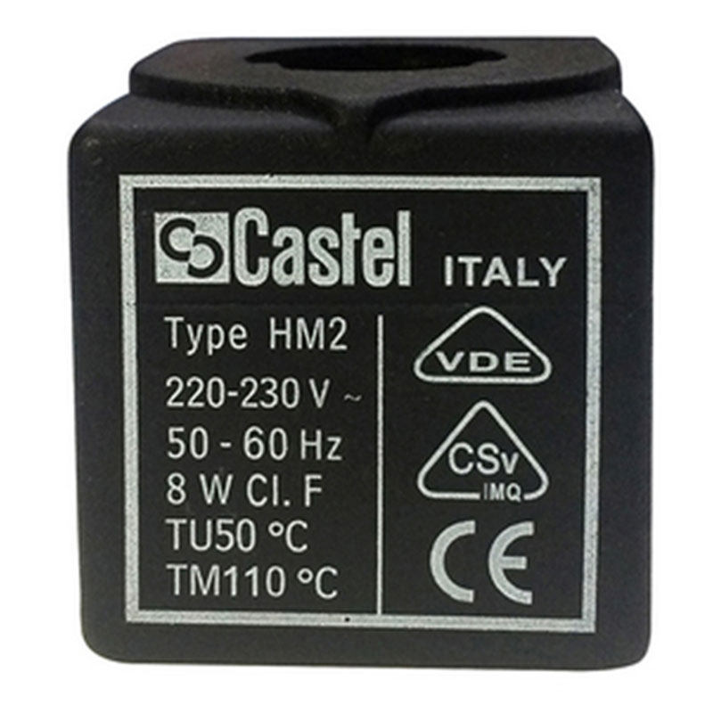 Castel HM2 220-230V 50/60Hz 8W Tuljava Solenoidnega Ventila ...