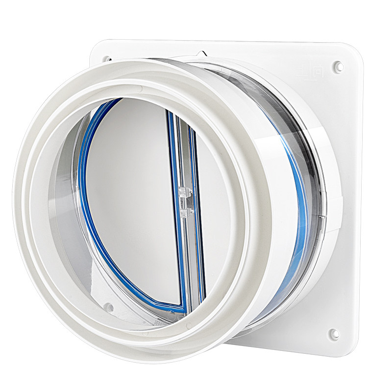 Submarine Kitchen Check Valve - Smoke Exhaust Backflow Preventer