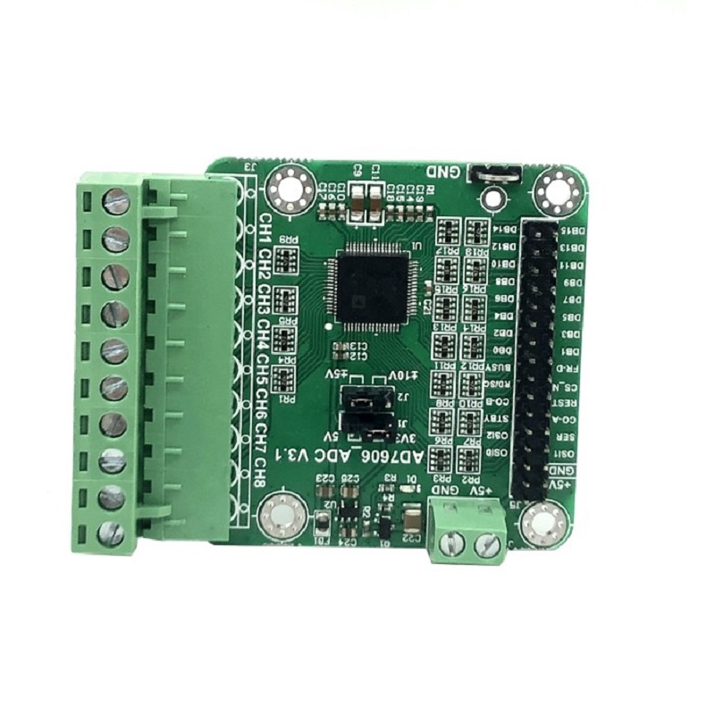 Lingzhi Electronics AD7606 16-Bit ADC Data Acquisition Module - 8 Channel, 200kHz