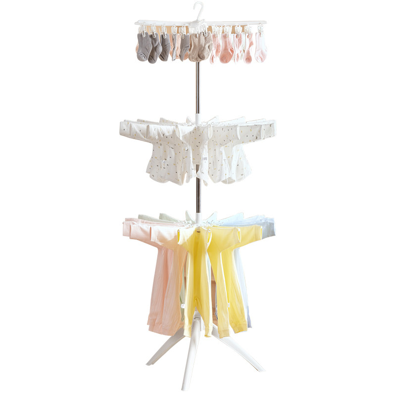 Folding Baby Clothes Hanger for Newborns