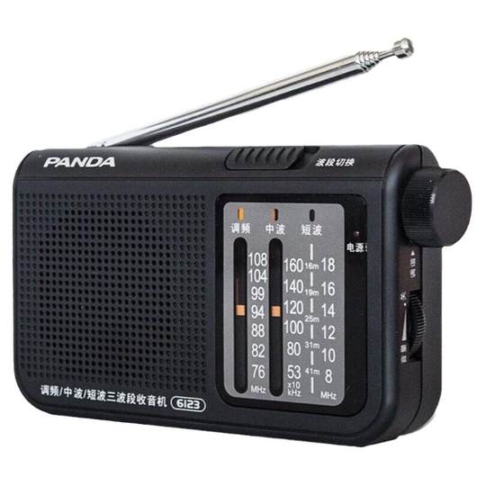 Panda 6123 Radio Portable Elderly Retro Nostalgic FM Semiconductor Radio