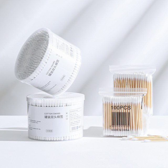2000 cotton swabs, ear makeup, makeup, molten cotton rod double -headed ...