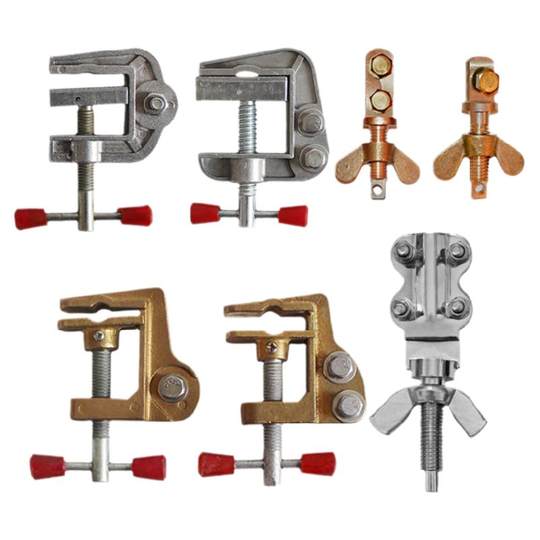 Pure Copper Grounding Clamp - All-Copper Electrostatic Ground Bolt with ...