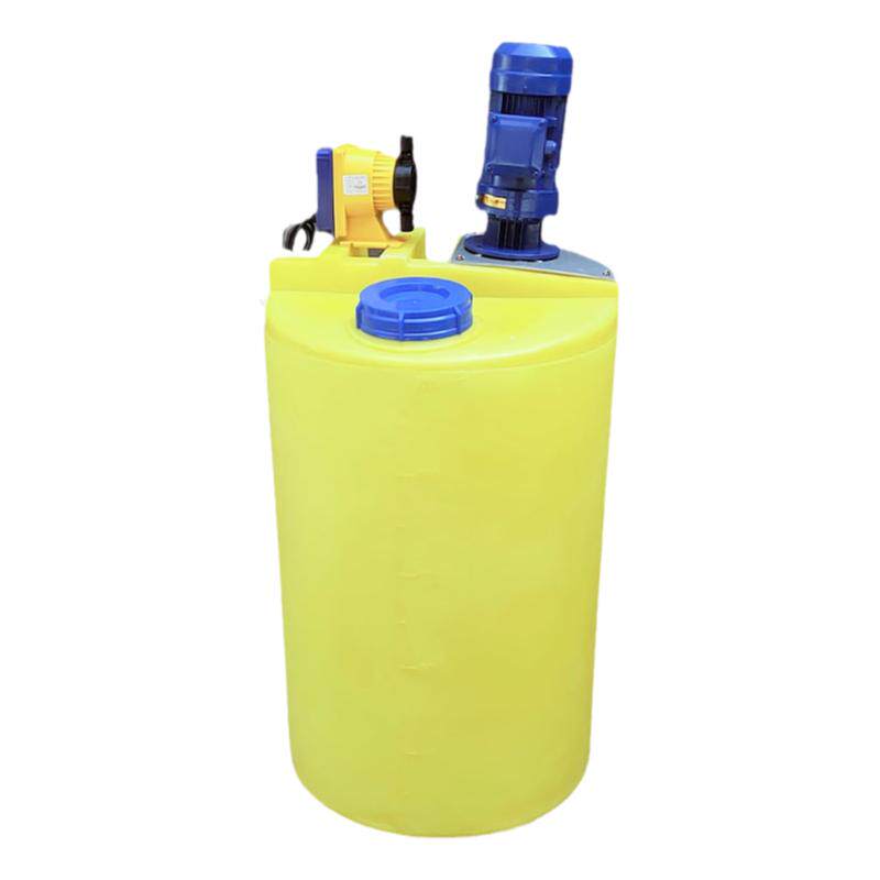 מיקסר ממיס - חומר ניקוי PAC/PAM - משאבת גלגלי שיניים ציקלואידית אנכית