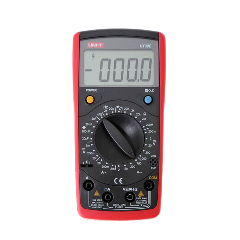 You Lide UT33A+ Portable Multimeter - High Precision Anti-Burning ...