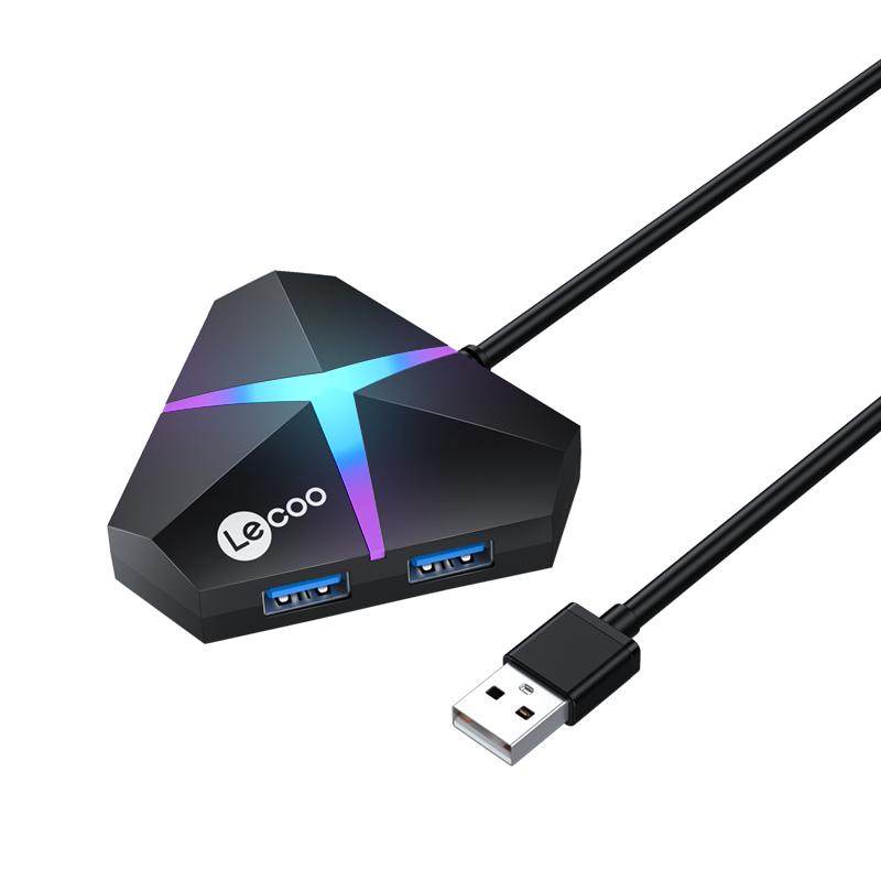 Kuzhi Life USB 3.0 4-Port Hub with RGB Lighting