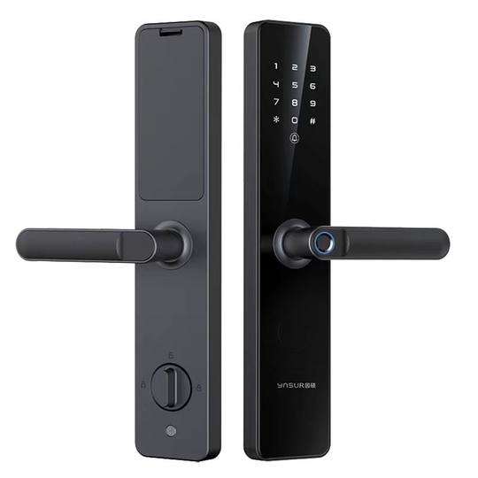 Inshuo Fingerprint Smart Door Lock - Flagship Store Top Ten Brand, Semi-Automatic Electronic ...