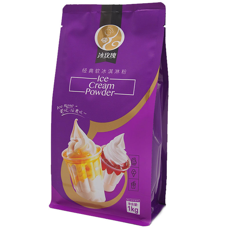 Ice Rose Soft Ice Cream Powder Commercial Ready-Mixed Powder for ...
