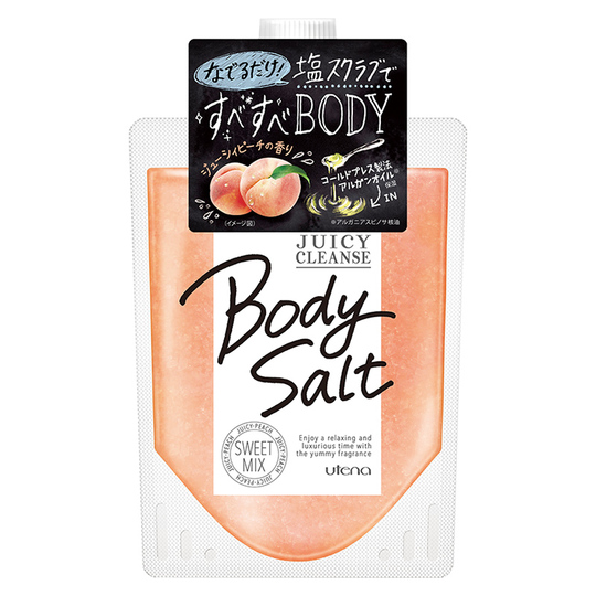 Utena Youtianlan Peach Body Scrub - Exfoliating & Moisturizing - 300g