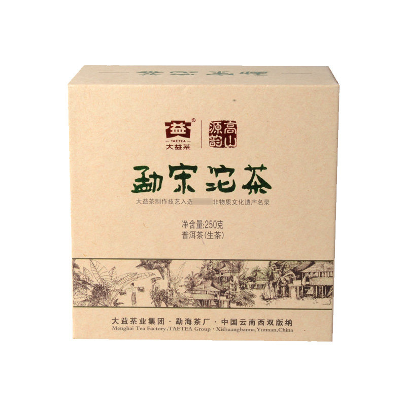 Dayi Pu'er Tea 2011 Mengsong Tuocha Raw Tea 250g - Menghai Tea Factory