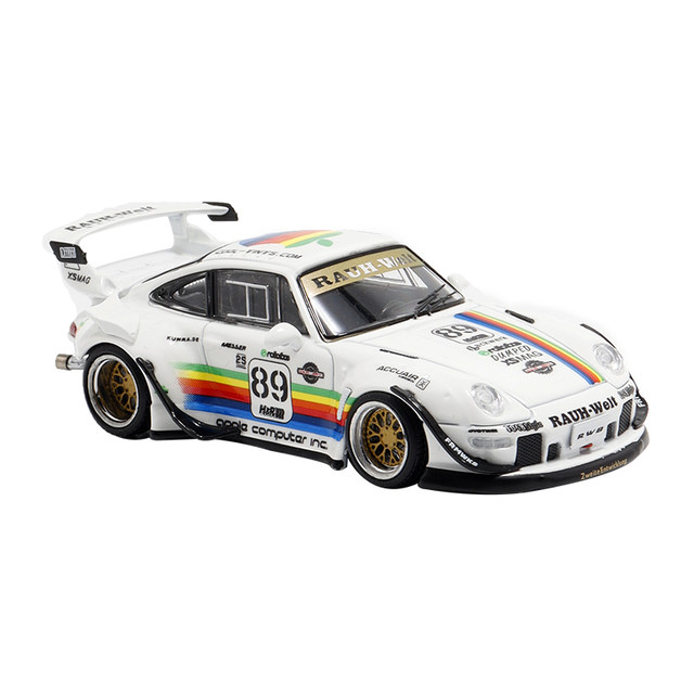 SW 1:64 Porsche RWB 993 Rotana race track special edition Apple livery