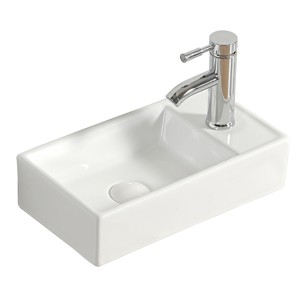 Wall mounted wash basin mini ceramic small triangular | Ximi Wash Basin ...