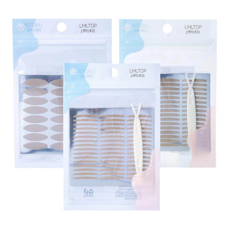 Lamela 240 mesh lace skin color autocollants double paupière