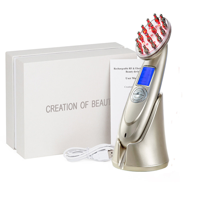 Laser Instrument Electric Scalp Hair Follicle Activation Comb Red Light ...