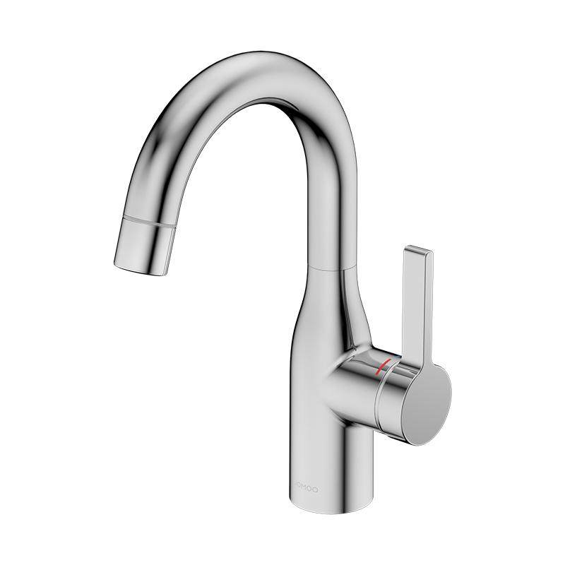 Jomoo Bathroom Washbasin Faucet - Rotating Hot and Cold Water - Single ...