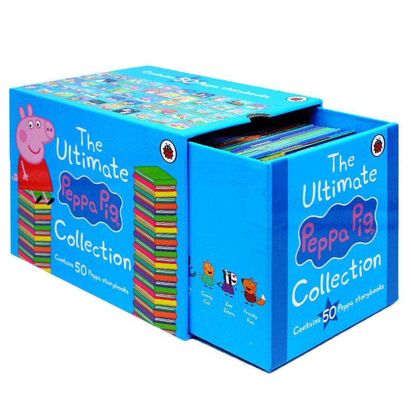 Free Audio 50 Volumes Full Set of Peppa Pig English Picture Book ...