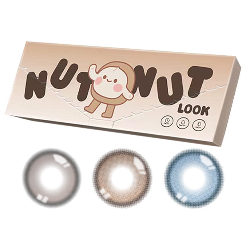 NutNutLook Color Contact Lenses: Daily Disposable High-Gloss Lenses in ...