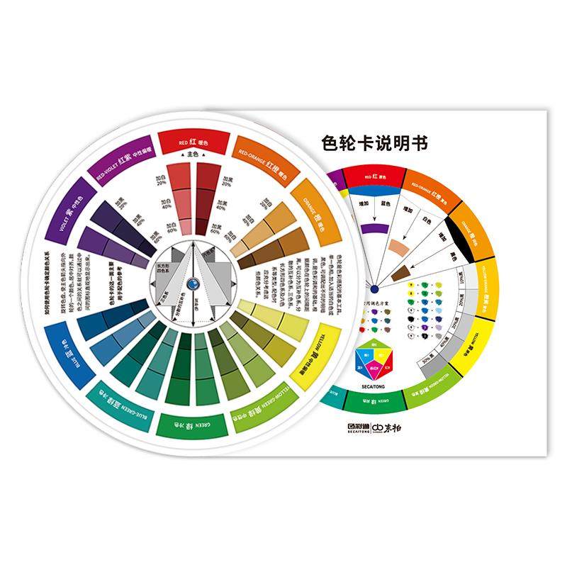 Color Pass Color Wheel - 12-Color Art Palette Chart