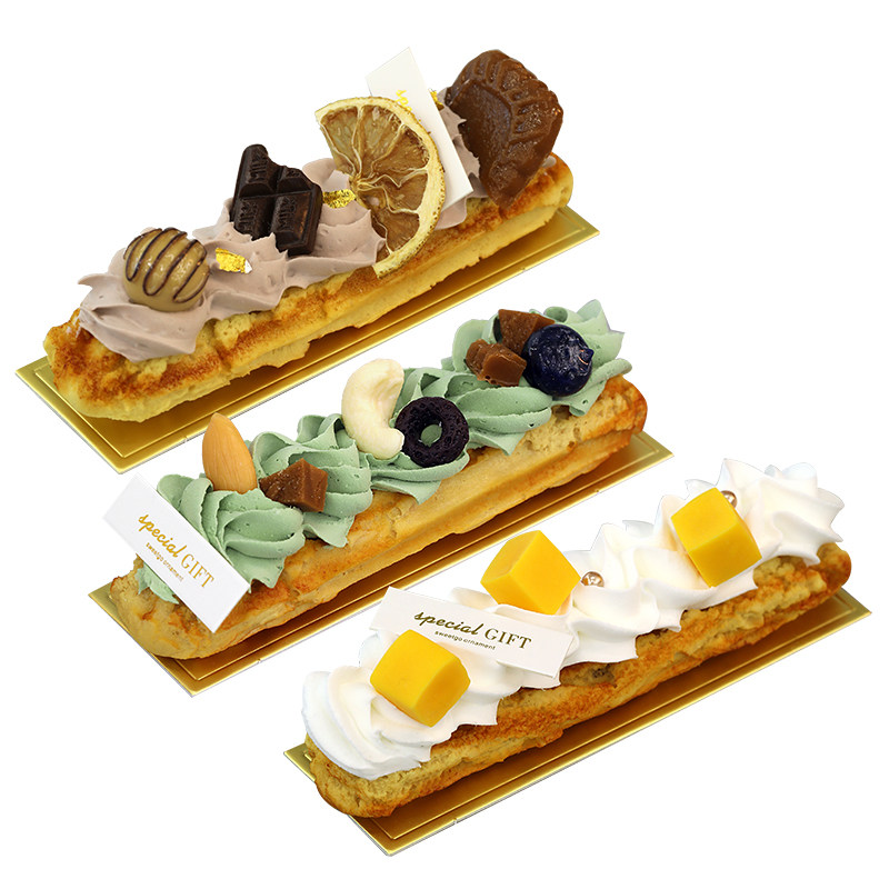 Simulated Lightning Puff Model Finger Puff - French Dessert Gourmet ...