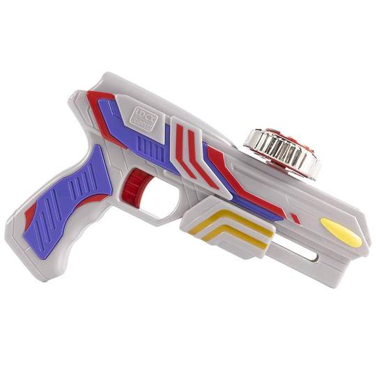 Lingdong Creative Ultraman Magic Top Gun Toy Rotating Light-Emitting ...