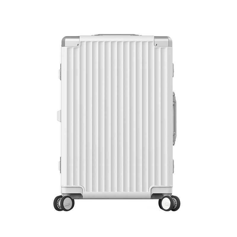 Roaming Aluminum Frame Suitcase with Universal Wheels for Men and Women