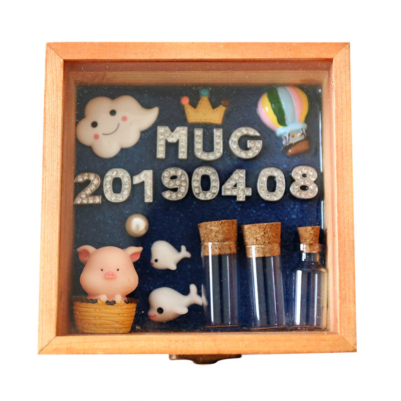 Baby Fetal Hair Keepsake Box - DIY Lanugo & Umbilical Cord Preservation