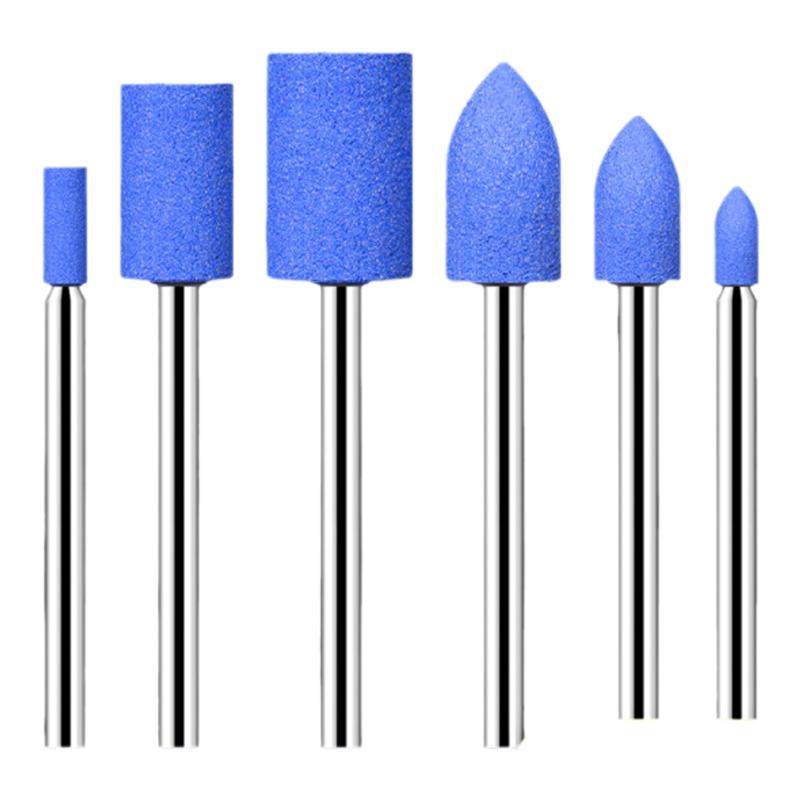 Blue Corundum Grinding Wheel Grinding Head 3mm Handle Metal Mold ...