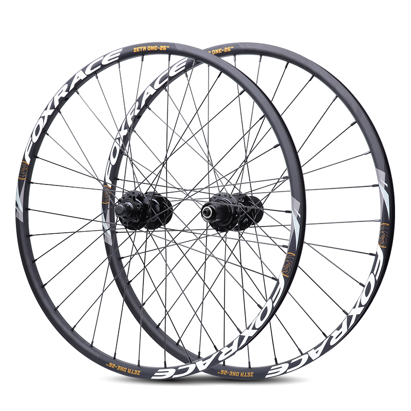 Foxrace Zeta One Mountain Bike Wheelset - 26 inch - Disc Brake
