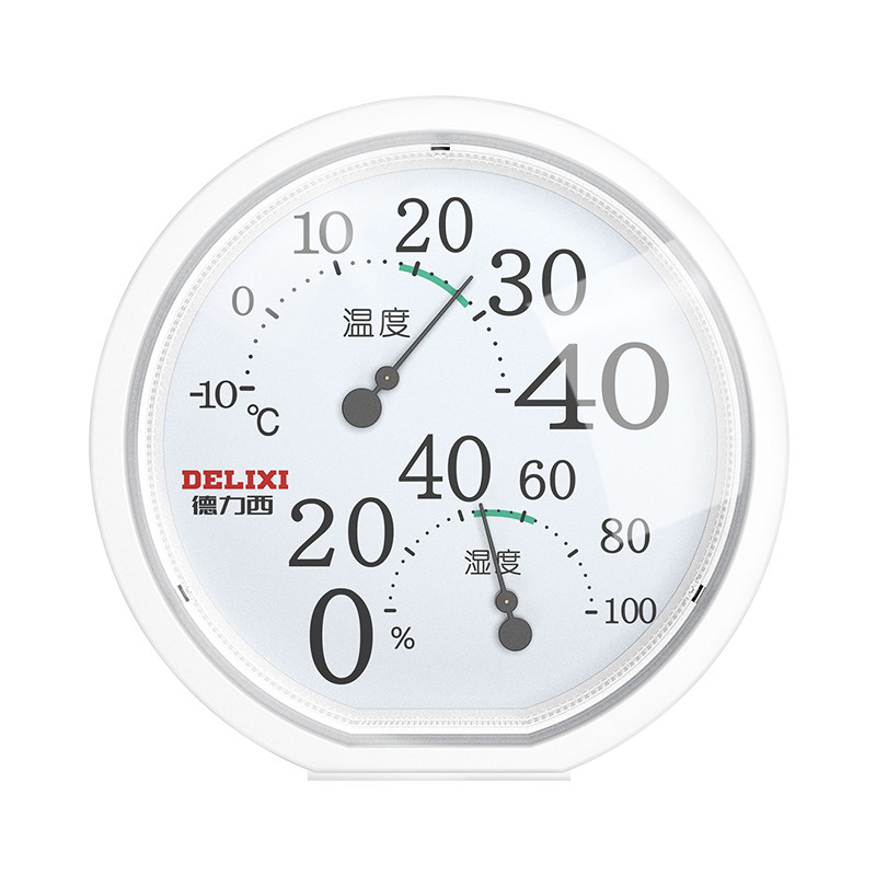 Delixi High-Precision Household Thermometer and Hygrometer, Indoor Baby ...