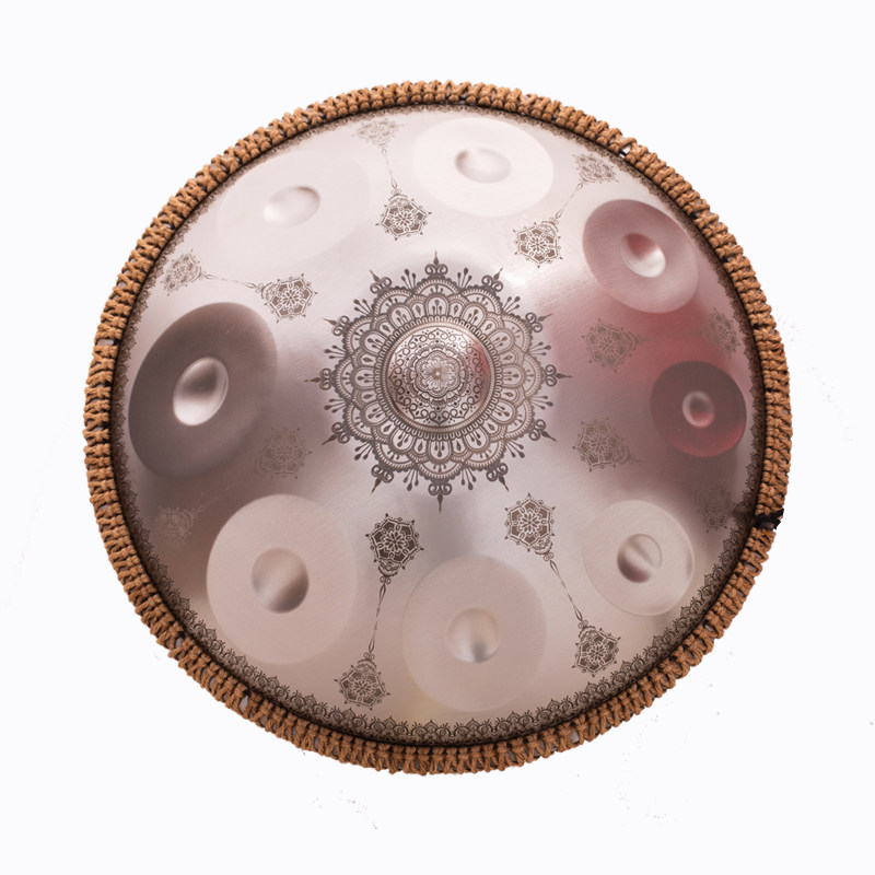 One Moon Mini Hand Hangdrum Pot | Musical Instrument Mandala Hand Plate