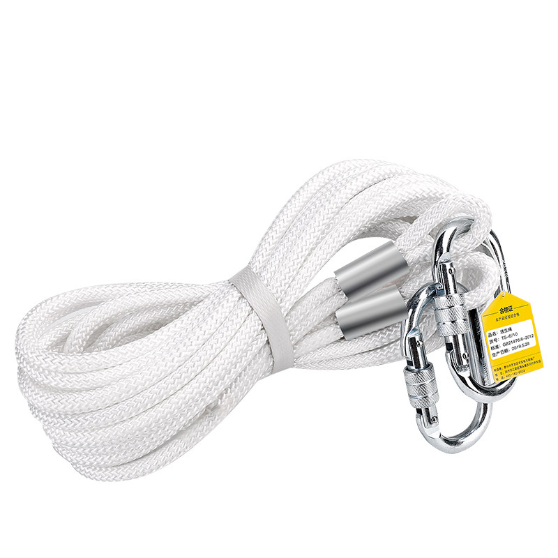 High-Rise Fire Emergency Safety Rope - Household Life-Saving Wear-Resistant Steel Wire Fire Rope ...