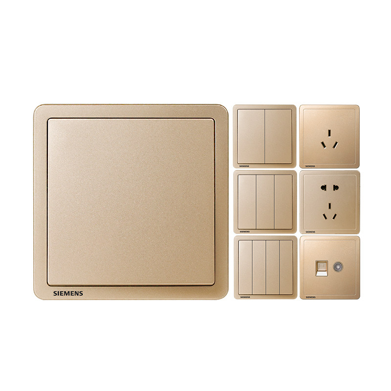 Siemens Household Socket Switch with USB and Air-Conditioning Outlets