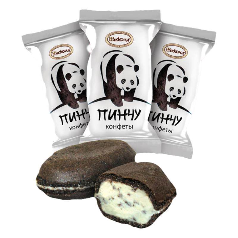 Russian Imported Panda Macaron Chocolate Candy Aconte Leisure Snack ...