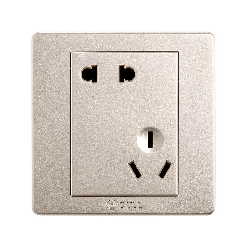 Bull 86 Type Socket Panel - 1/3/5 Hole USB - White G07