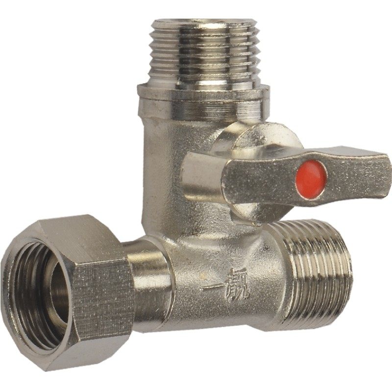 Union Switch Three-Way Water Distributor Faucet Angle Valve
