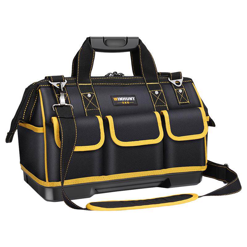 Winhunt Woodworking Tool Bag - Portable Canvas Electrician's Organizer