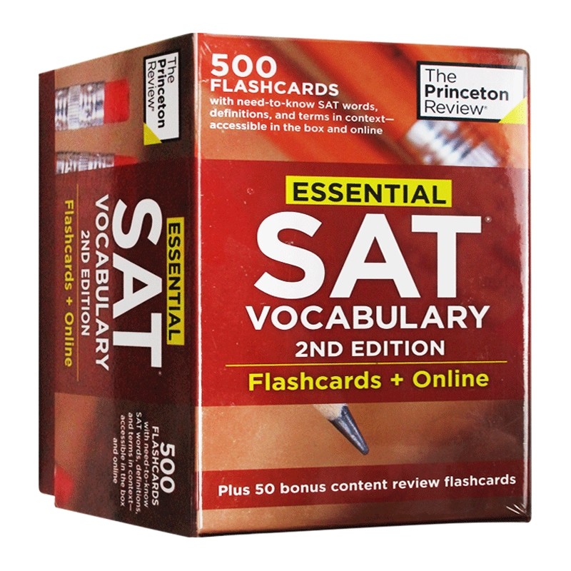 Princeton SAT Basic Vocabulary Flashcards: Essential SAT Test Prep
