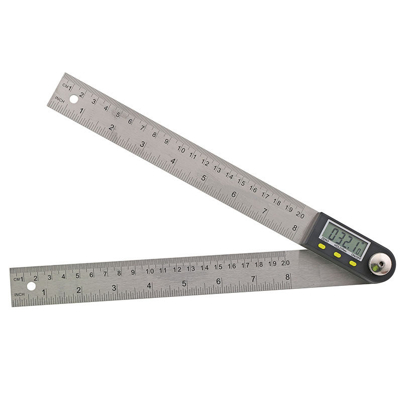 Digital display angle ruler stainless steel electronic universal energy ...