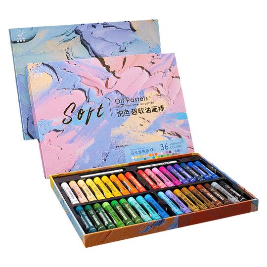 Kaba Bear Heavy Color Oil Pastel Set - Soft Wax Oil Sticks