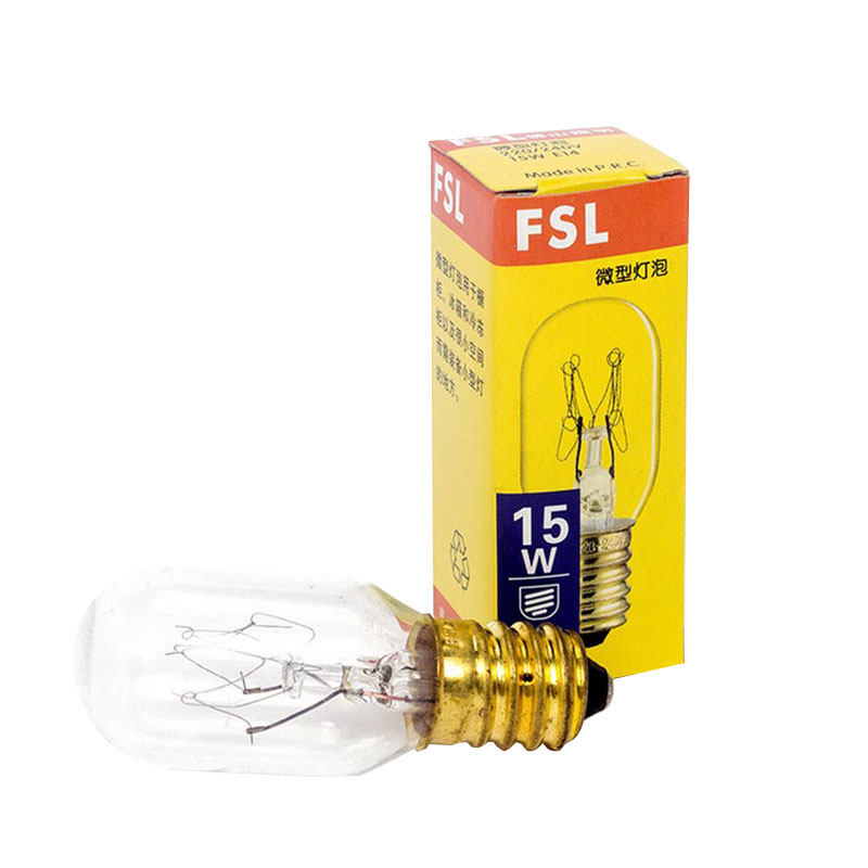 FSL E14 15W Halogenska žarnica - Rumena svetloba