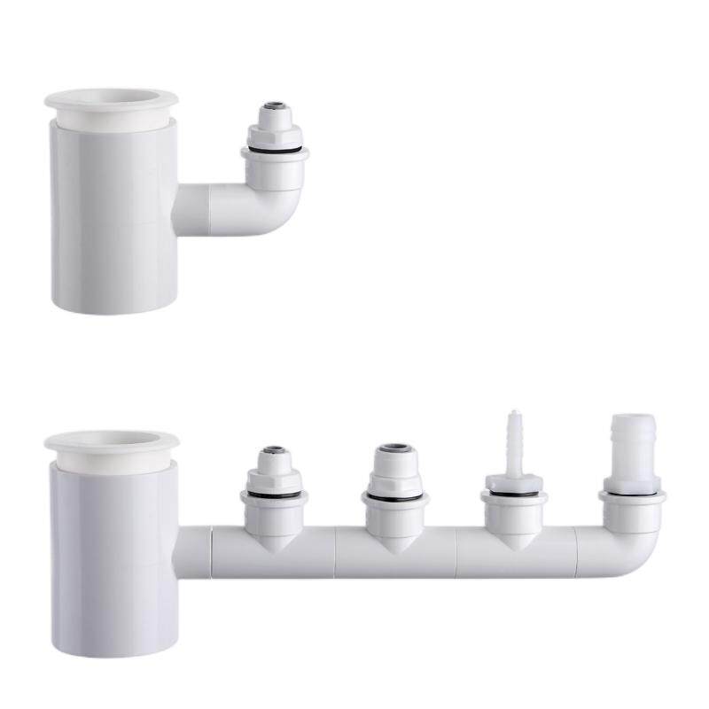 Kitchen Sink Water Purifier and Dishwasher Drain Pipe Tee