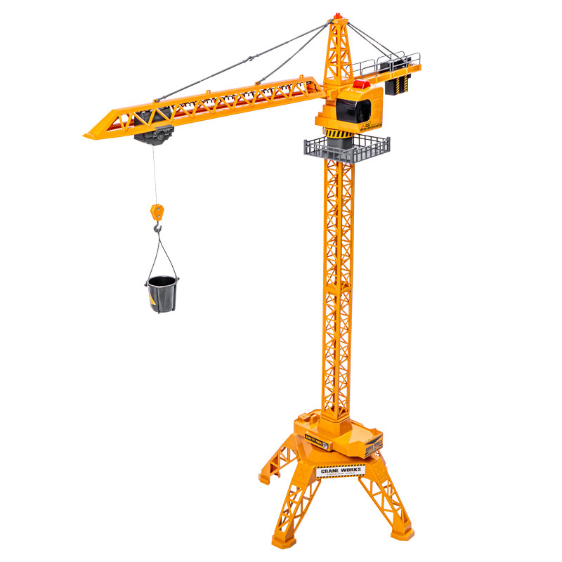 Remote Control Tower Crane Toy for Kids