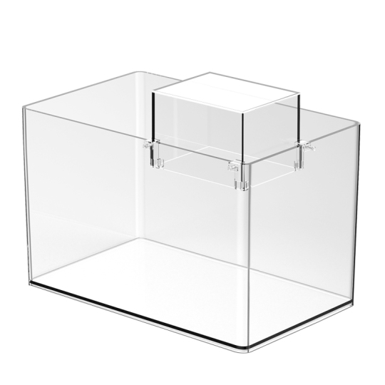 Cute Negative Pressure Fish Tank - Small Desktop Ecological Cylinder