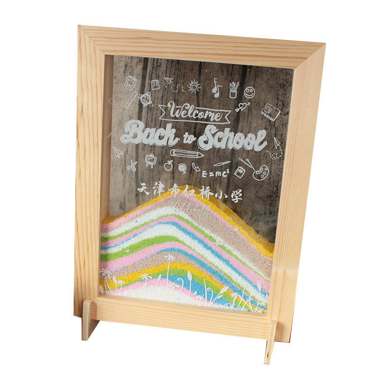 Personalized Quicksand Sign-In Board - Kindergarten Enrollment Gift