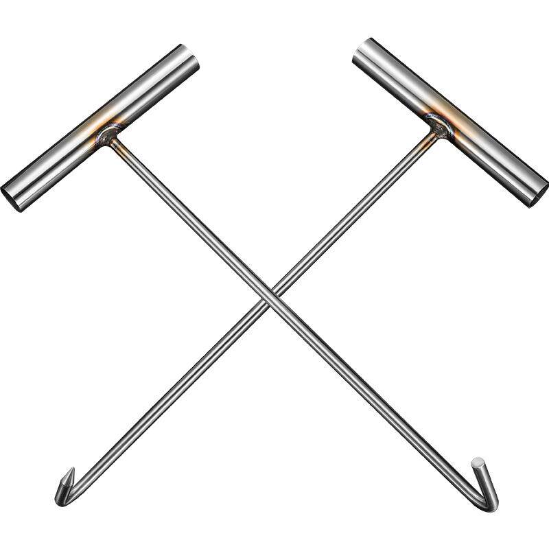 Manhole Cover Pull Hook - Stainless Steel Sewage Manhole Cover Opener ...