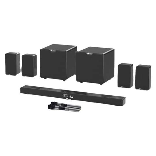 Bluetooth TV Audio Panorama Sound Wall Home Theater Set - Wireless ...