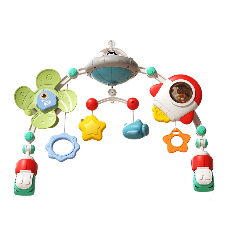 Baby Music Bed Bell Hanging Bedside Rotating Rattle - Dining Chair Baby ...