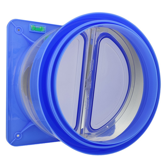 Kitchen Flue Check Valve - Plastic Butterfly Valve 160/180mm